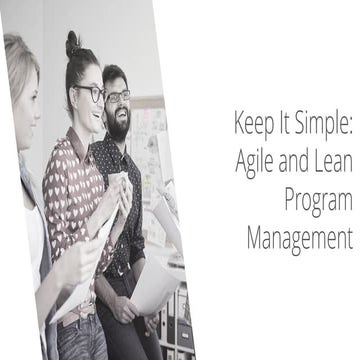 Agile and Lean Program Management | PPT