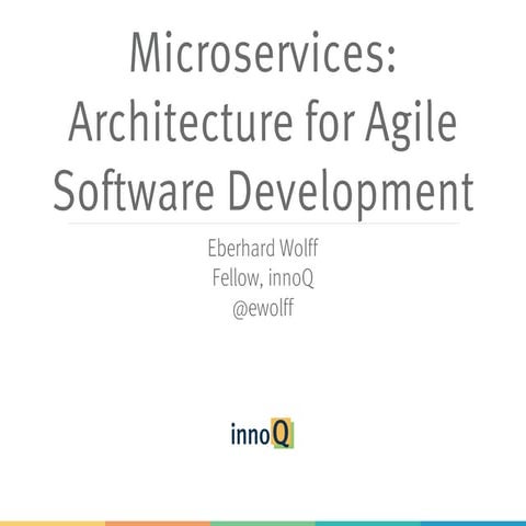 Microservices Architecture To Support Agile Ppt 1742