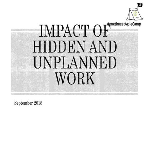 Agile Camp 2018 - Unplanned Work | PPTX