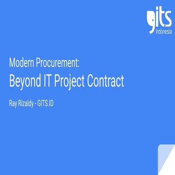 Procurement & Contract for IT Projects | PPT