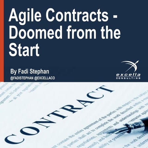 Agile Contracts Ppt