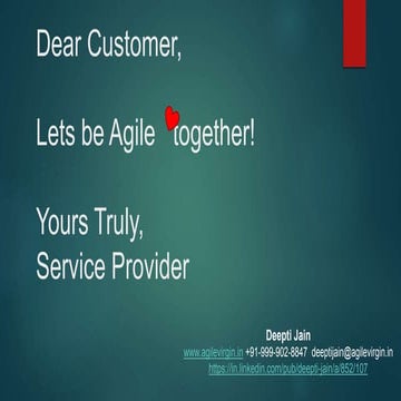 Agile contracts | PPT