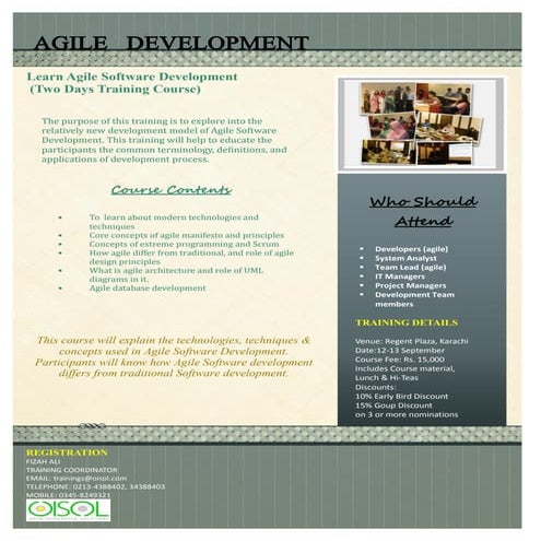 Agile development Training | PDF
