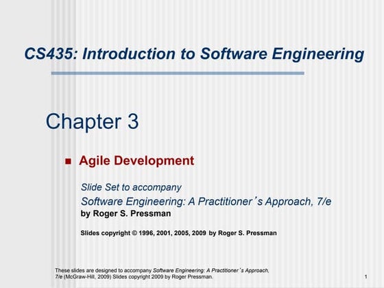 Chapter 01 software engineering pressman | PPT