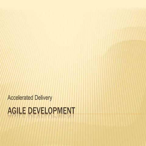 Agile development - based on agile poster from version one | PDF