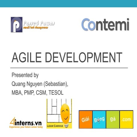 Agile development | PPT
