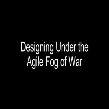 The Fog Of War | PPTX