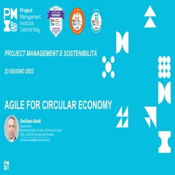 Agile for Circular Economy | PDF | Green Solutions | Business