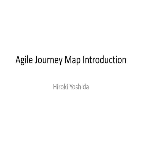 Agile journey map introduction conbined | PPT