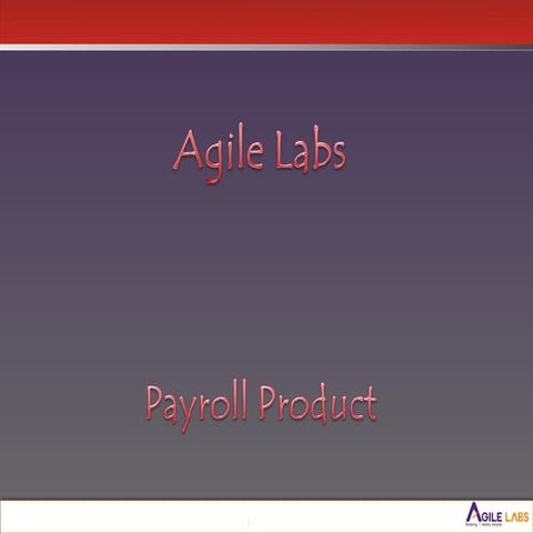 Agile Labs Payroll Presentation 18nov10 Ppt