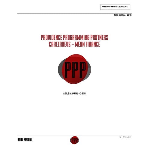 Agile manual | PDF | Technology & Computing