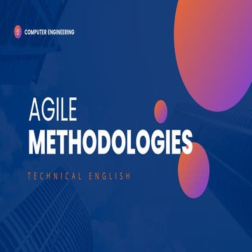 AGILE METHODOLOGIES PRESENTATION BY OLIVER TORRES | PPT