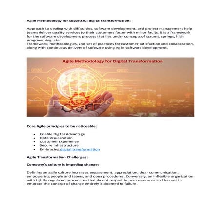 Fixing Enterprise Transformation - Learnings from Corporate Stories | PDF