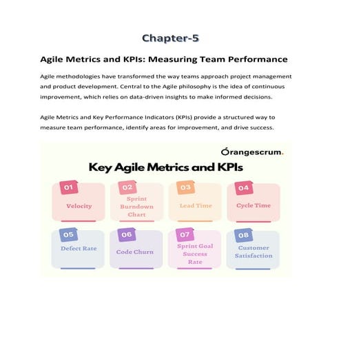 Agile Metrics And Kpis Measuring Team Performance Pdf