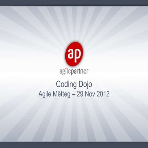 Coding Dojo Ppt