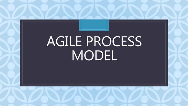 Capability Maturity Model Integration (CMMI) | PPTX