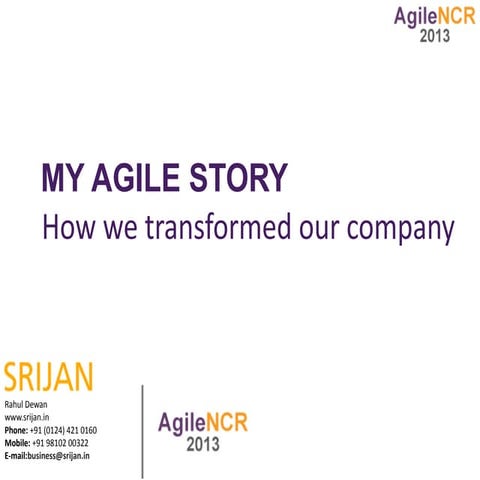 Agile Development | Product Engineering | Drupal - A Success Story | PDF