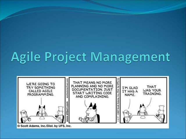 Agile Project Managementppt