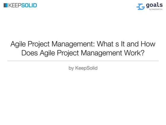 Models in project management_Agile and Waterfall | PPT