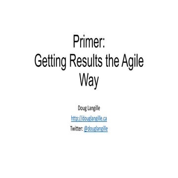 Agile Results Primer | PPTX | Internet for Beginners | Internet