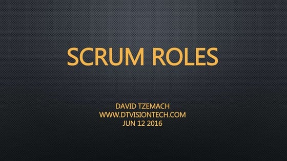 10 Key Words of Agile Scrum | PDF