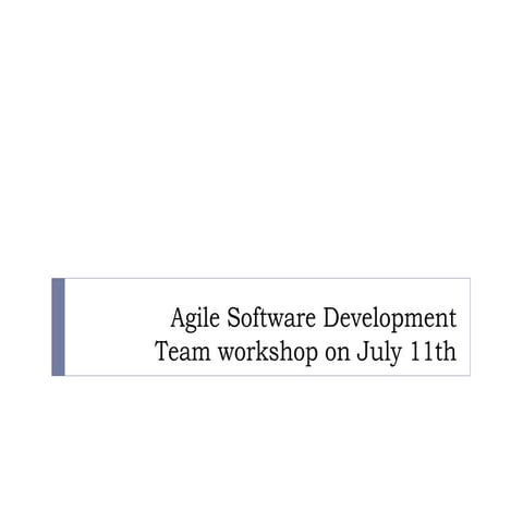 Agile Software Development Pptx Web Development Internet