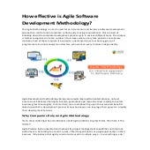 Agile software development methodology