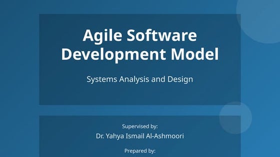 Agile Methodology PPT | PPTX