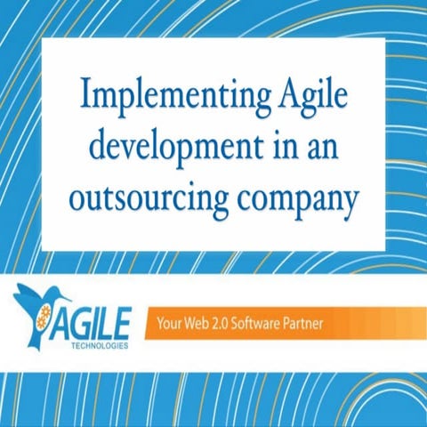 Agile Tour presentation | PPT