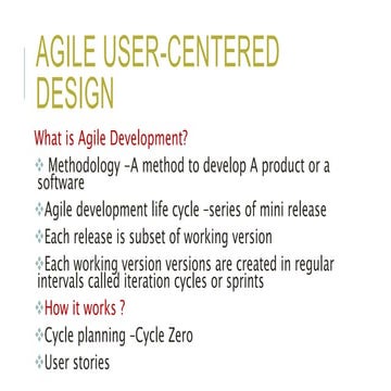 Agile User Centered Design Ppt 2042