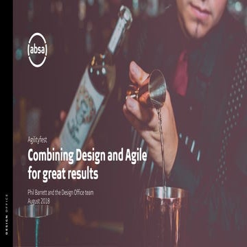 Agilityfest 2018 agile and design mod for public | PDF