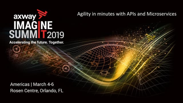 Agility In Minutes With Apis And Microservices Ppt