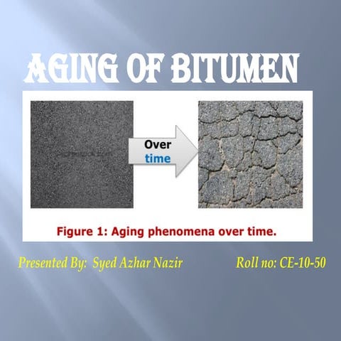 AGING OF BITUMEN AZHAR PPT (123546)).pptx