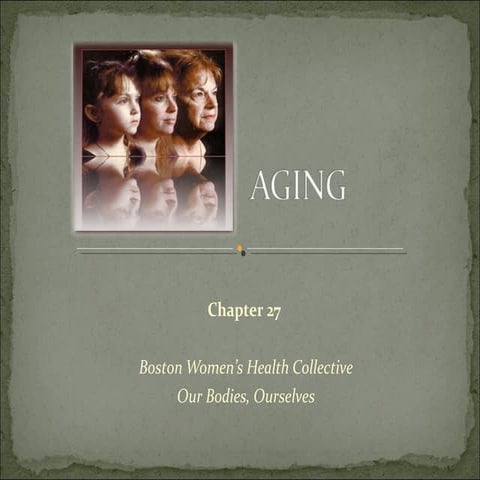 Aging presentation chapter 27 | PPT