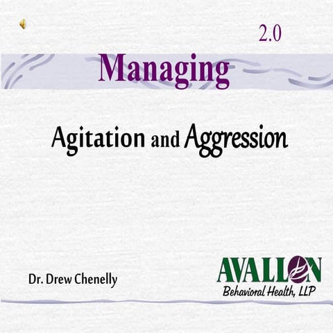 Agitation and Aggression | PPTX