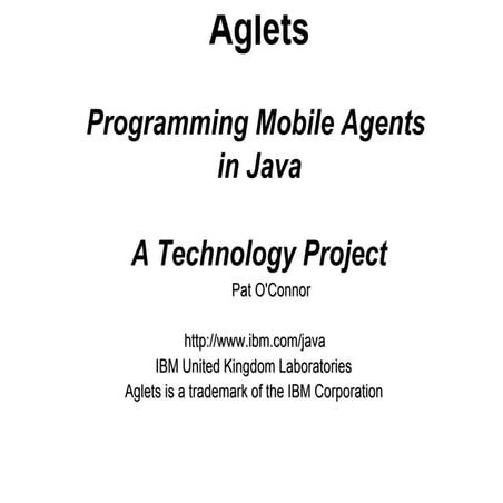 Aglets | PDF