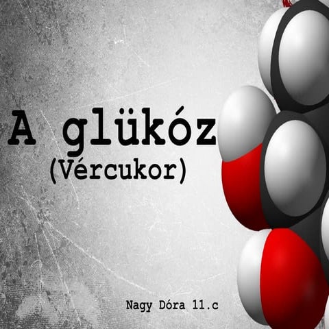 A glükóz | PPT