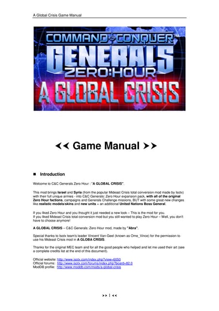 Generals Zero Hour Wallpapers