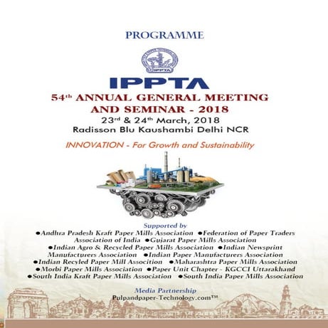 Detailed Programme of IPPTA Annual Seminar | PDF