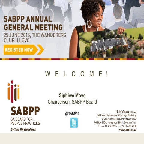 AGM Slides 2015 - Siphiwe Moyo | PDF