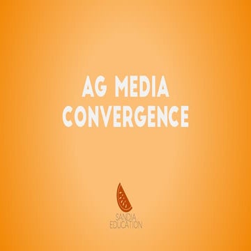 Agricultural Media Convergence | PDF