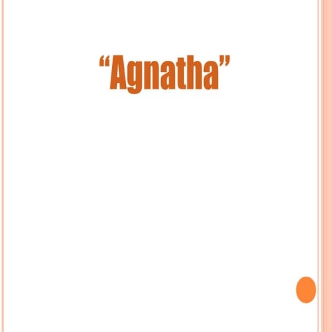 Agnatha | PPT