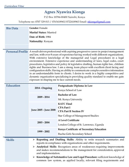 Mr Ashley Percival - CV | PDF
