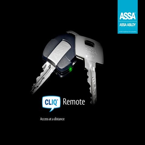 Vad är CLIQ Remote? | PPT