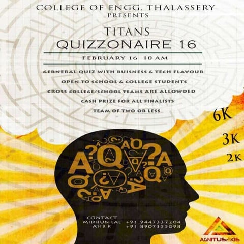 Agnitus 2k16 finals | PPT