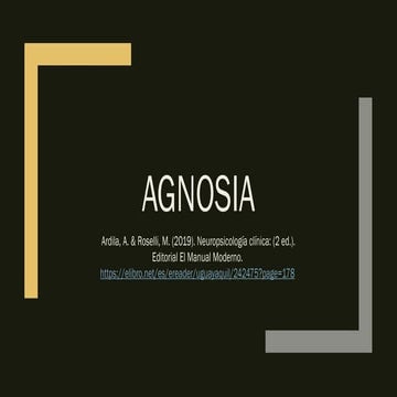 AGNOSIA.pptx presentacion general para la educacion | PPTX