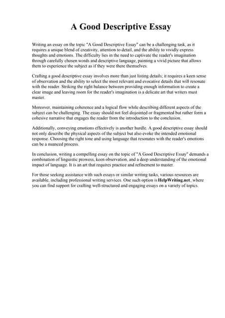 Interesting Descriptive Essay Topics.pdf
