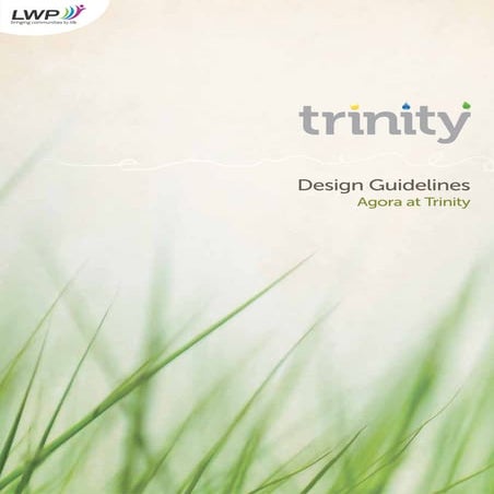 Agora at Trinity Design Guidelines | PDF