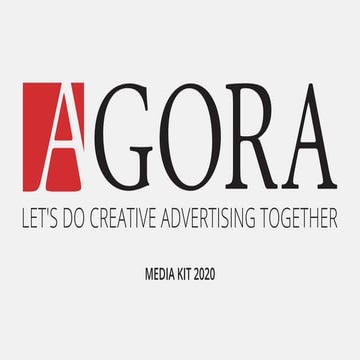 Agora Mediakit 2020 | PDF