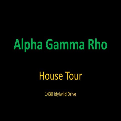 Agr website house tour | PPTX